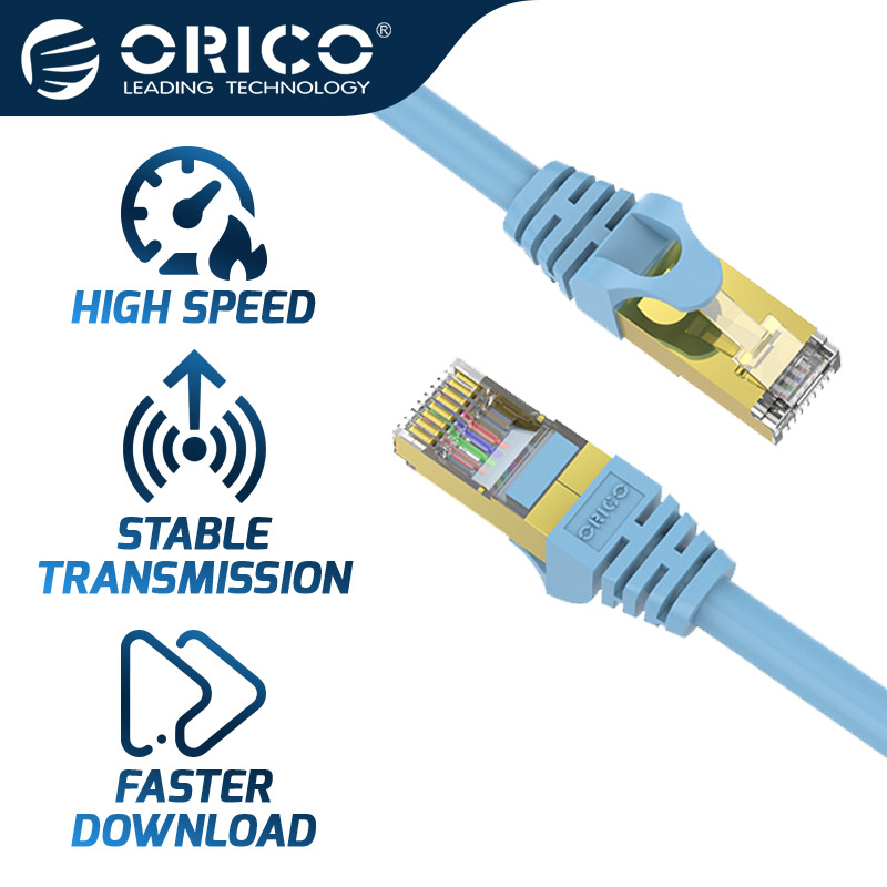 Orico High Quality Round Ethernet Network Cable PUG-GC6-20 2 Meter ...